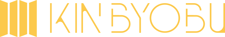 Kin Byobu, Japanese Golden Folding Screen for sale